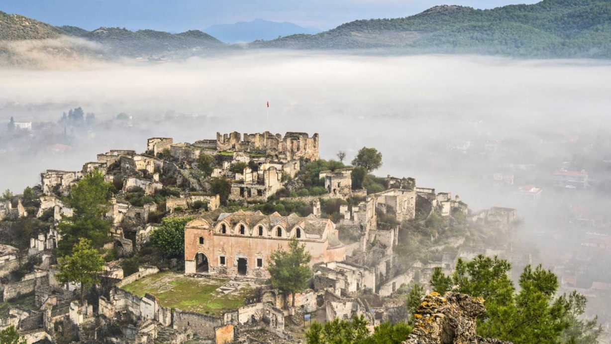 The Ghost Town of Kayakoy